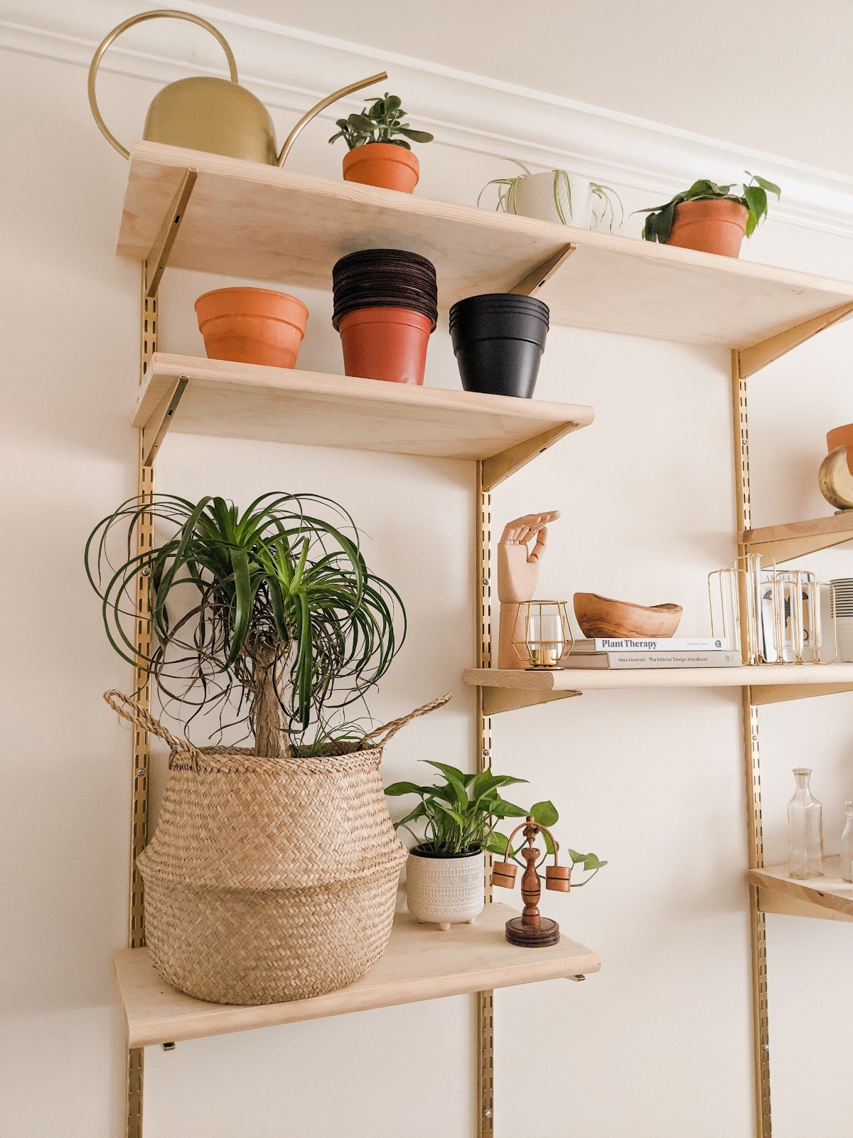 DIY: Modular Mid-Century Shelving Unit - The Radiant Abode